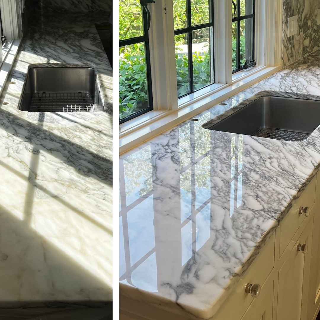 Marble Countertop & Floor Refinishing | Stone Restoration Michigan